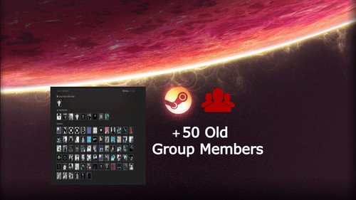50 Steam Group Members Boost