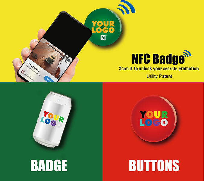 NFC Magnet and Badge | NFC Marketing Products | NFCgifts