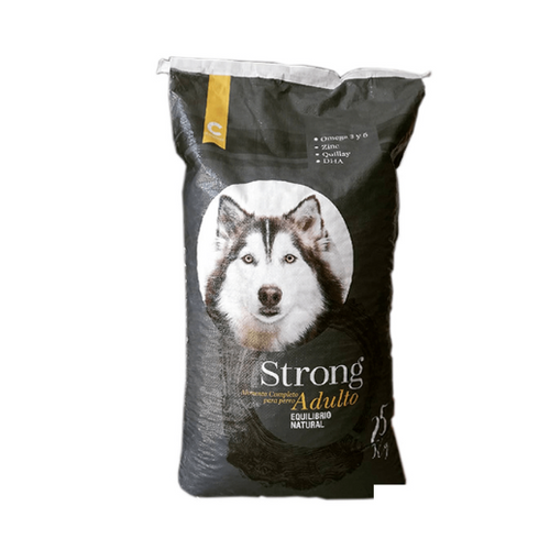 Strong Adulto 25 kg - Nutrición Completa para Perros | Foods Cannin