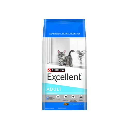 Excellent Gato Adulto 7,5 kg - Alimento Completo para Gatos Adultos ...