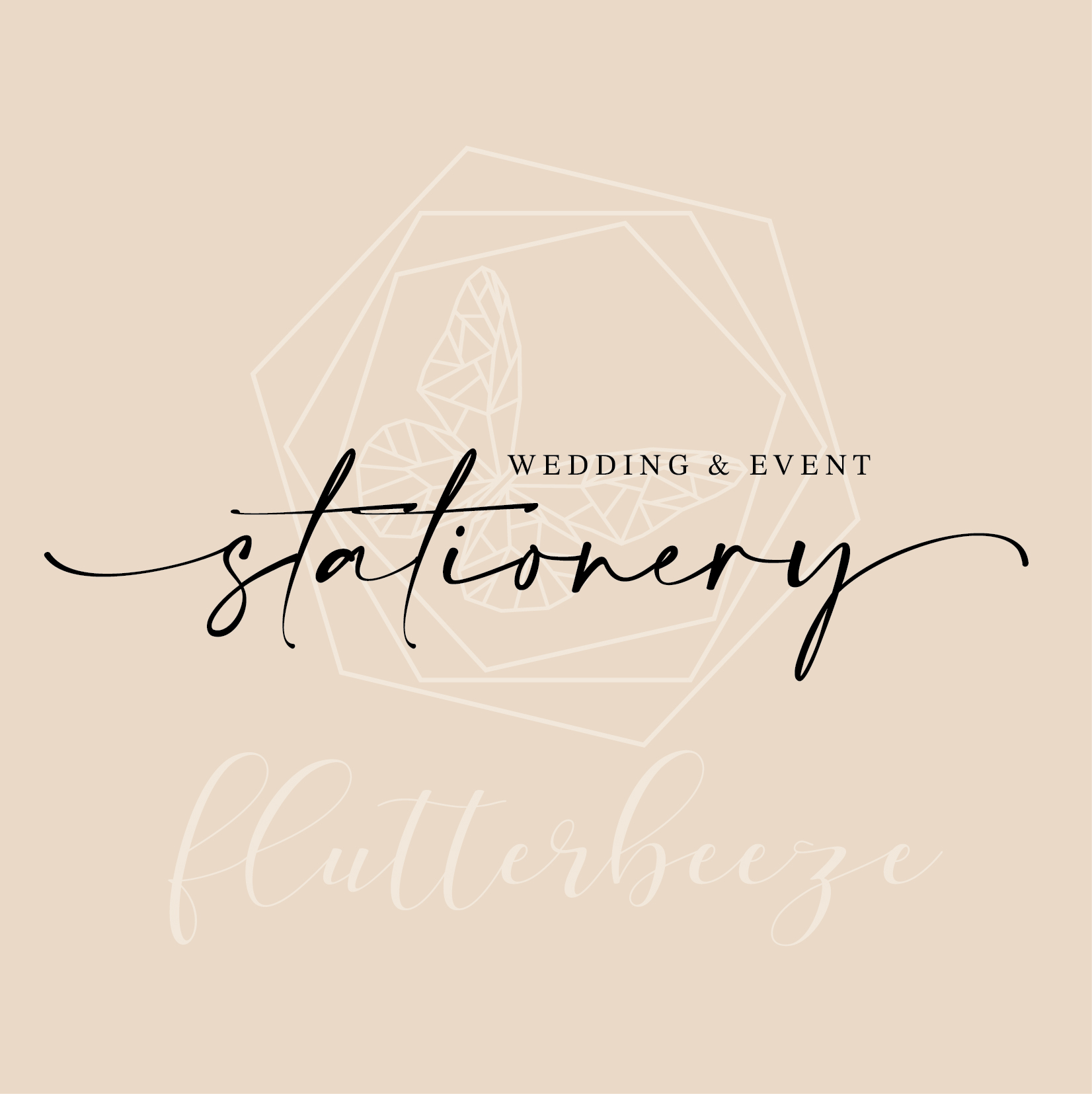 Wedding Stationery Logo Wedding Stationery Design — Wed&Prosper