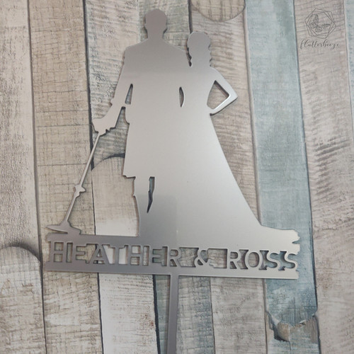 Metal Detector Cake Topper | Flutterbeeze