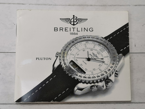 Breitling Pluton Manual | Grand Desires Ltd