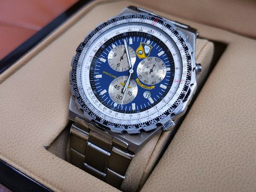 Breitling Jupiter Pilot Digital Navitimer, US Navy 'Blue Angels ...