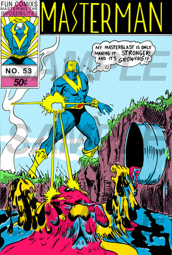 Return of the living dead 2 "Masterman Comic" | rabidweaselstudio