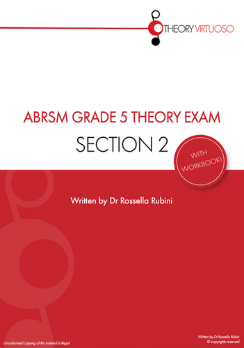 Section 2 Grade 5 Theory exam step-by-step guide with workbook