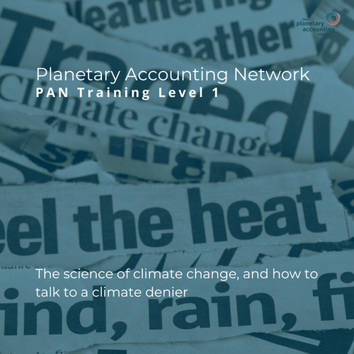 Module 3: The Science of Climate Change | Tools to tackle climate deniers | Planetary Accounting