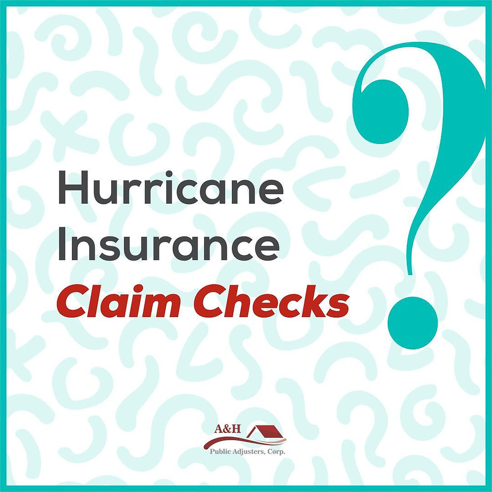 Tips on Hurricane Claims and Insurance Claim Checks