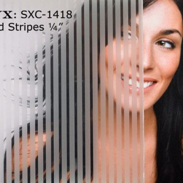 SXC-1418-60 6mm Frosted Stripes (152cm wide) | Tint Film Warehouse