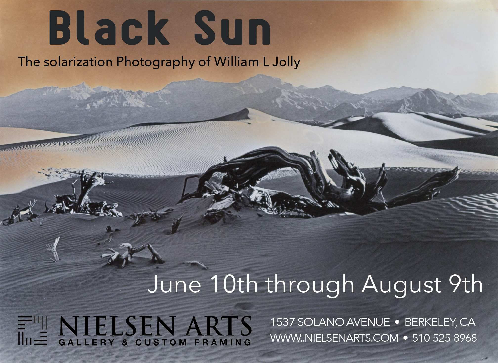 Black Sun the Solarization Photography of William L Jolly | Nielsen ...