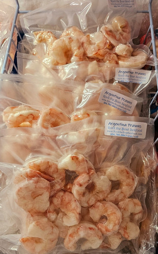 XL WILD Argentina Prawn Tails 1 lb | RocktheBoatSeafood