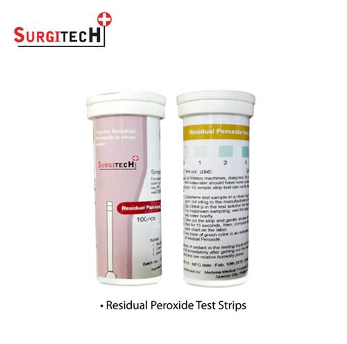 Surgitech Residual Peroxide Test Strips | Medasia