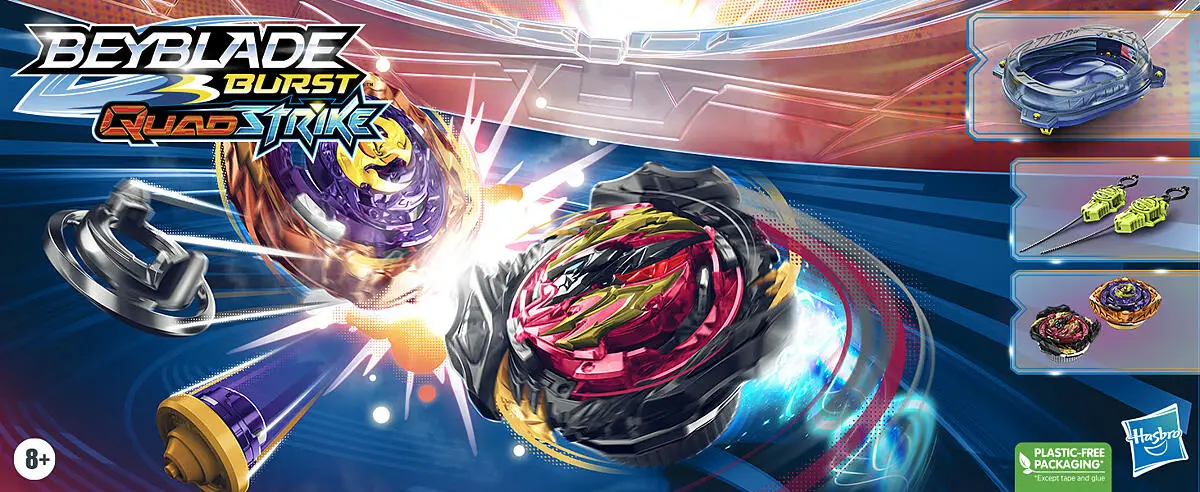 Beyblade Burst QuadStrike - Thunder Edge Battle Set | BàM - la Boîte à Me
