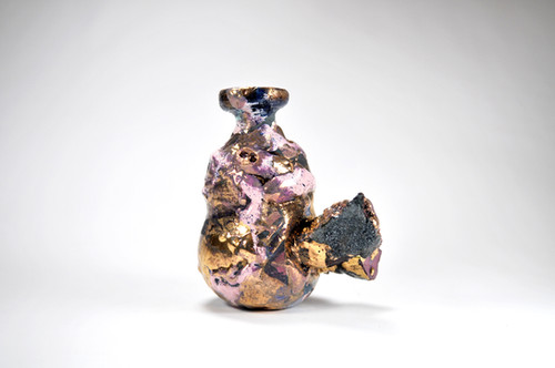 Waterfall Tokkuri (2023) | H. 16 cm | By Timothy Copsey | thrown