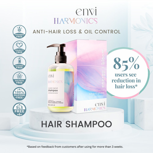 ENVI Harmonics Anti-Hair Loss & Oil Control Shampoo 500ml 💆🏻‍♂️💆🏻‍♀️ ...