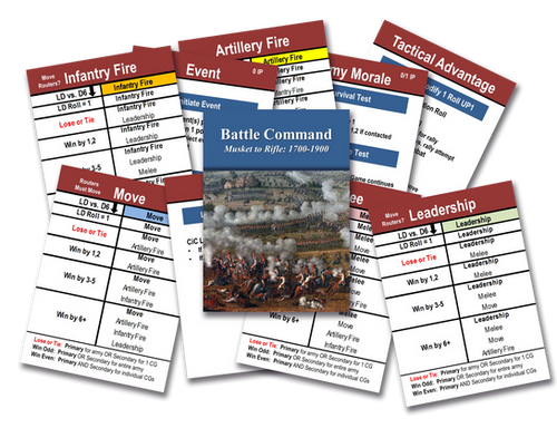 Battle Command Card Deck | Piquet Wargames