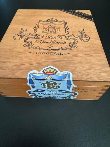 Empty Don Pepin Blue Label Cigar Box | Humidorcode