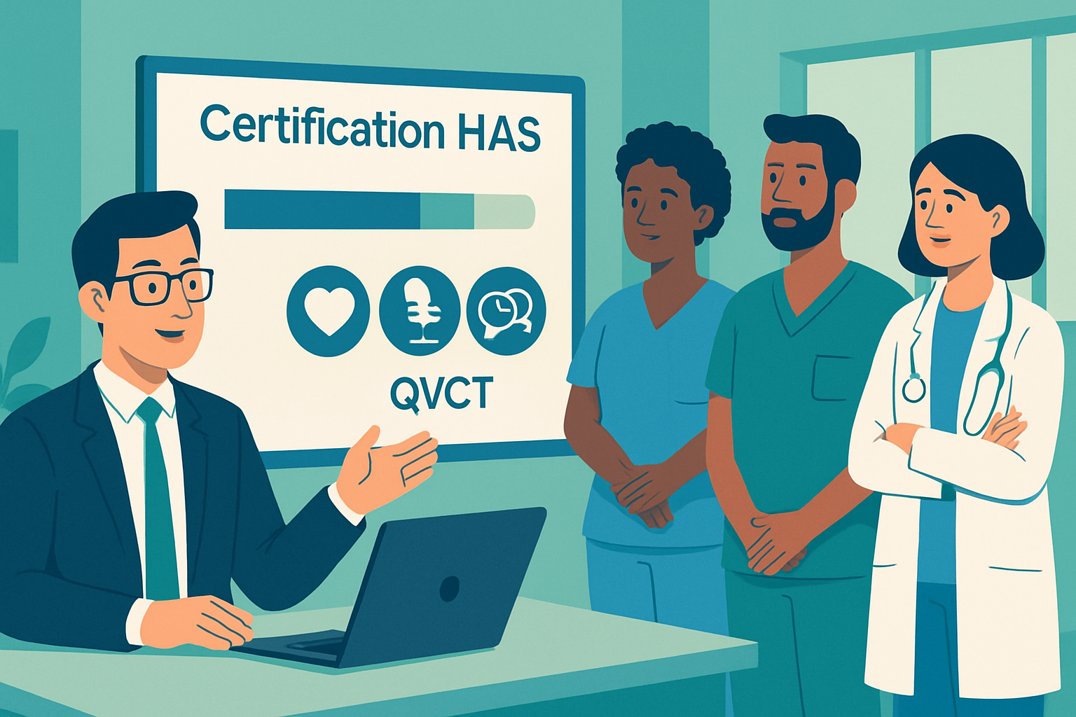 Certification HAS : levier RH et QVCT pour remotiver les équipes des établissements de santé