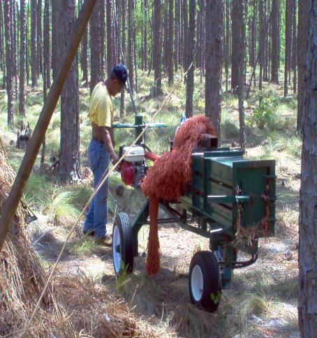 MOBILE PINE STRAW BALERS