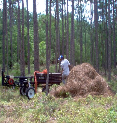 MOBILE PINE STRAW BALERS