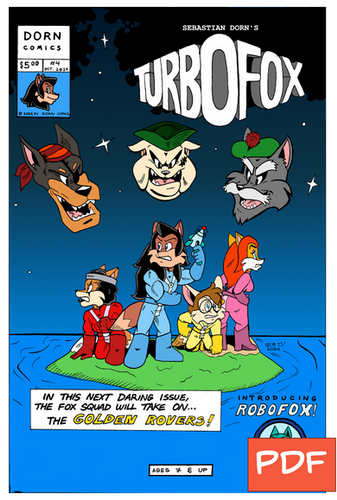 TurboFox #4 (Digital Edition) | Dorn Comics