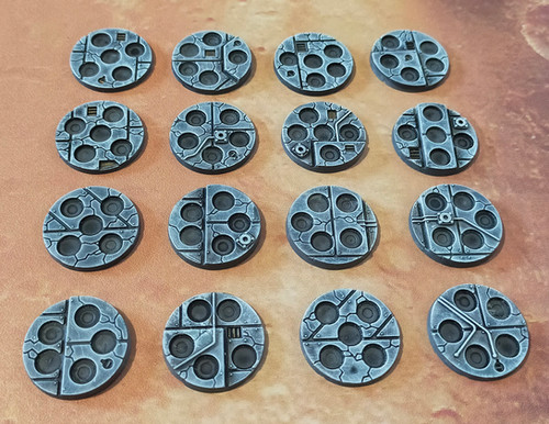 80x 25mm City Themed Bases. | Troublemaker Games