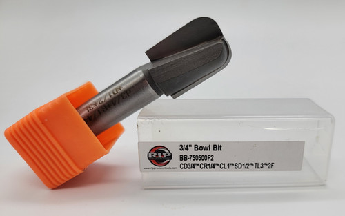 3/4" Extended Reach Bowl Bit 1/2" Shank | RIP Precision Tools