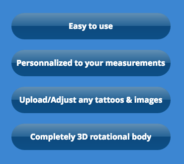 3D Tattoo Simulator
