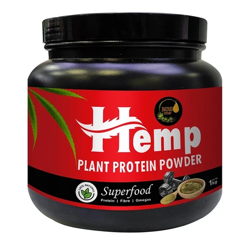 HEMP PROTEIN POWDER - Hemp Seed Powder - Builds Lean Muscle - INDUS ...