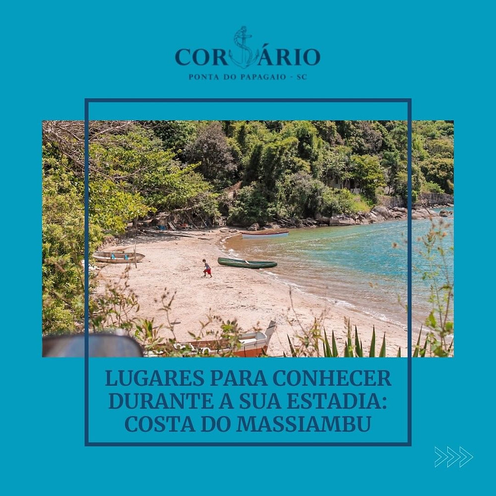 Costa do Massiambu: um lugar para visitar durante sua estadia no Corsário