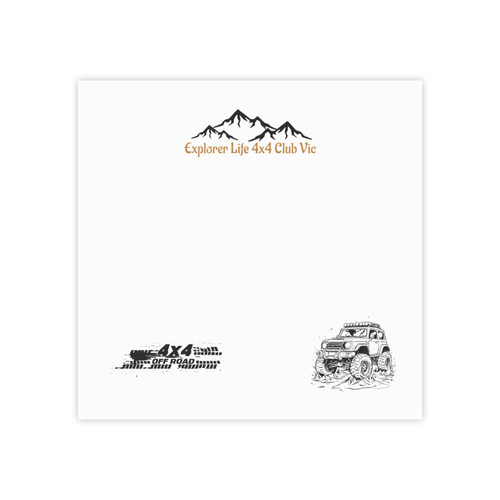 Off-Road Adventure Note Pads | Explorer Life 4x4 Club Victoria