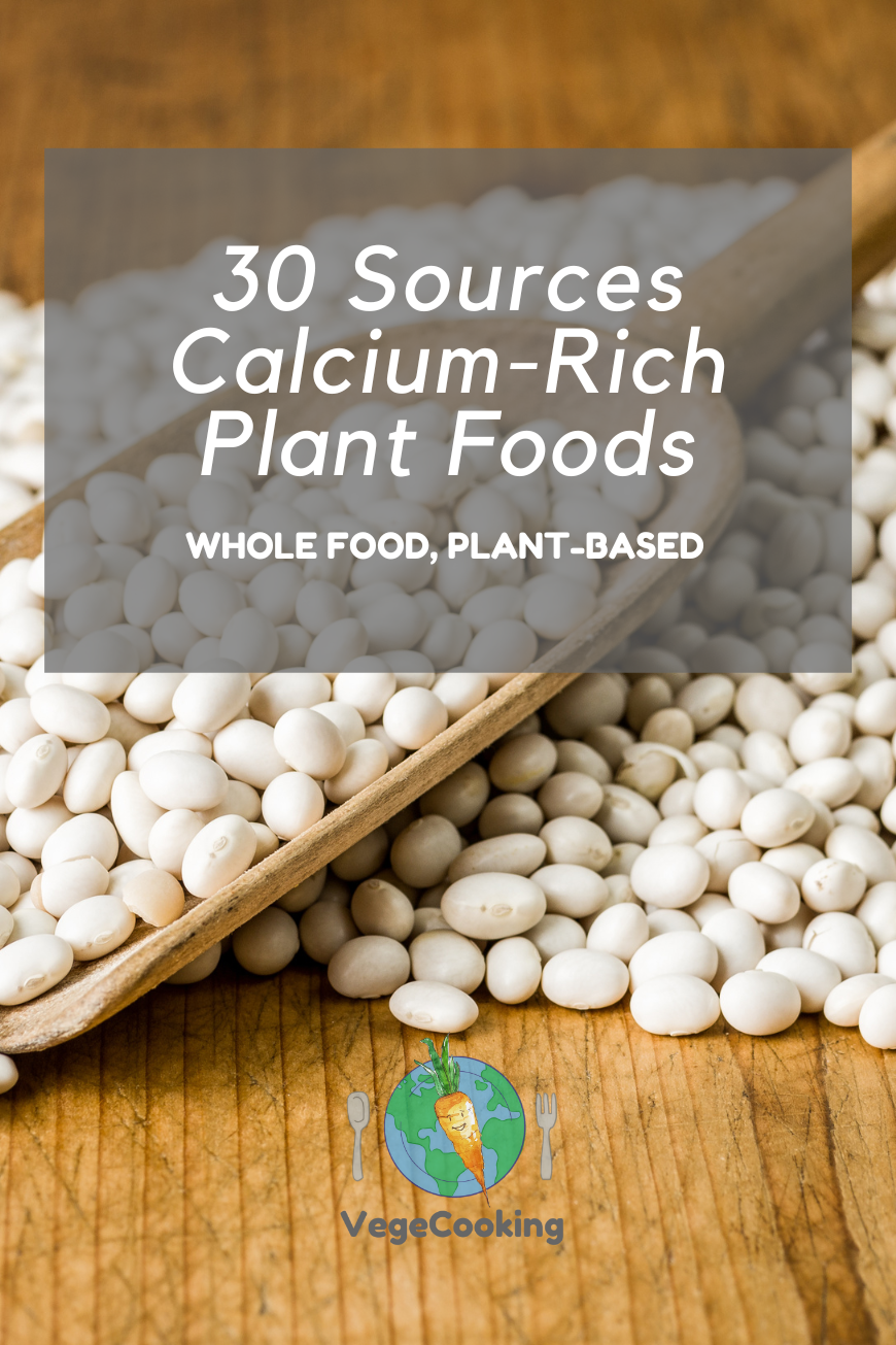 calcium-rich plant foods