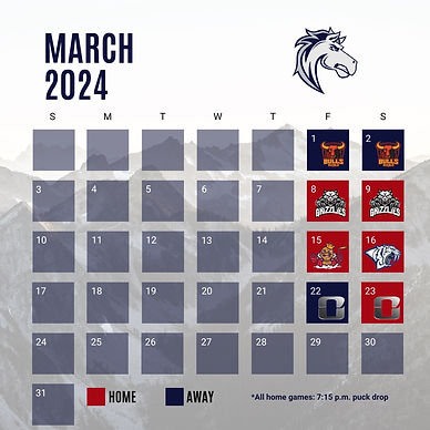 Season Schedule | Ogden Mustangs