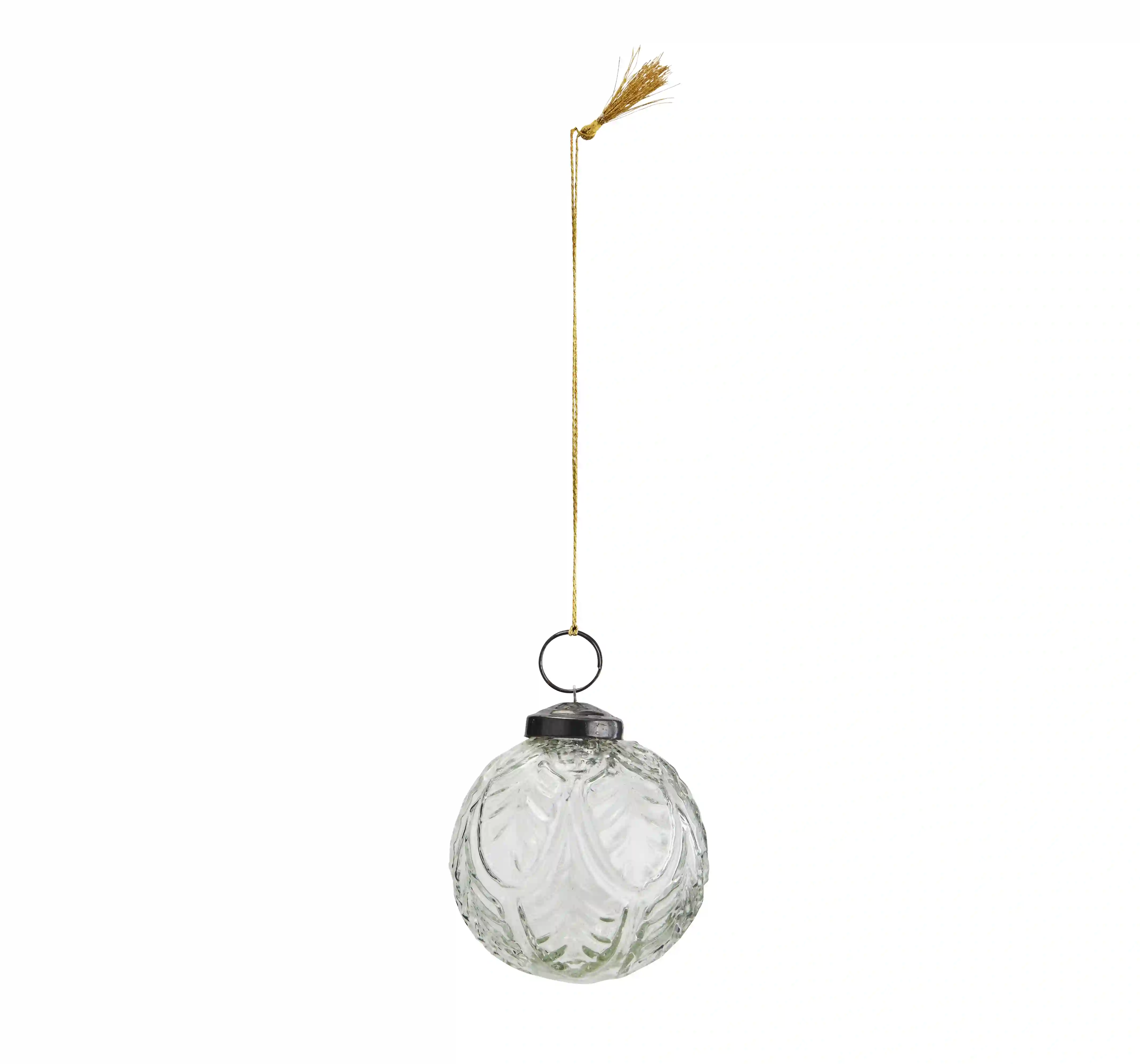 Boule en verre fleurs - Madam Stoltz