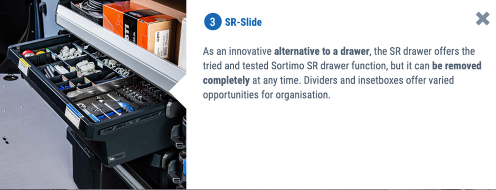 SR5 Van Racking System | Sortimo Australia