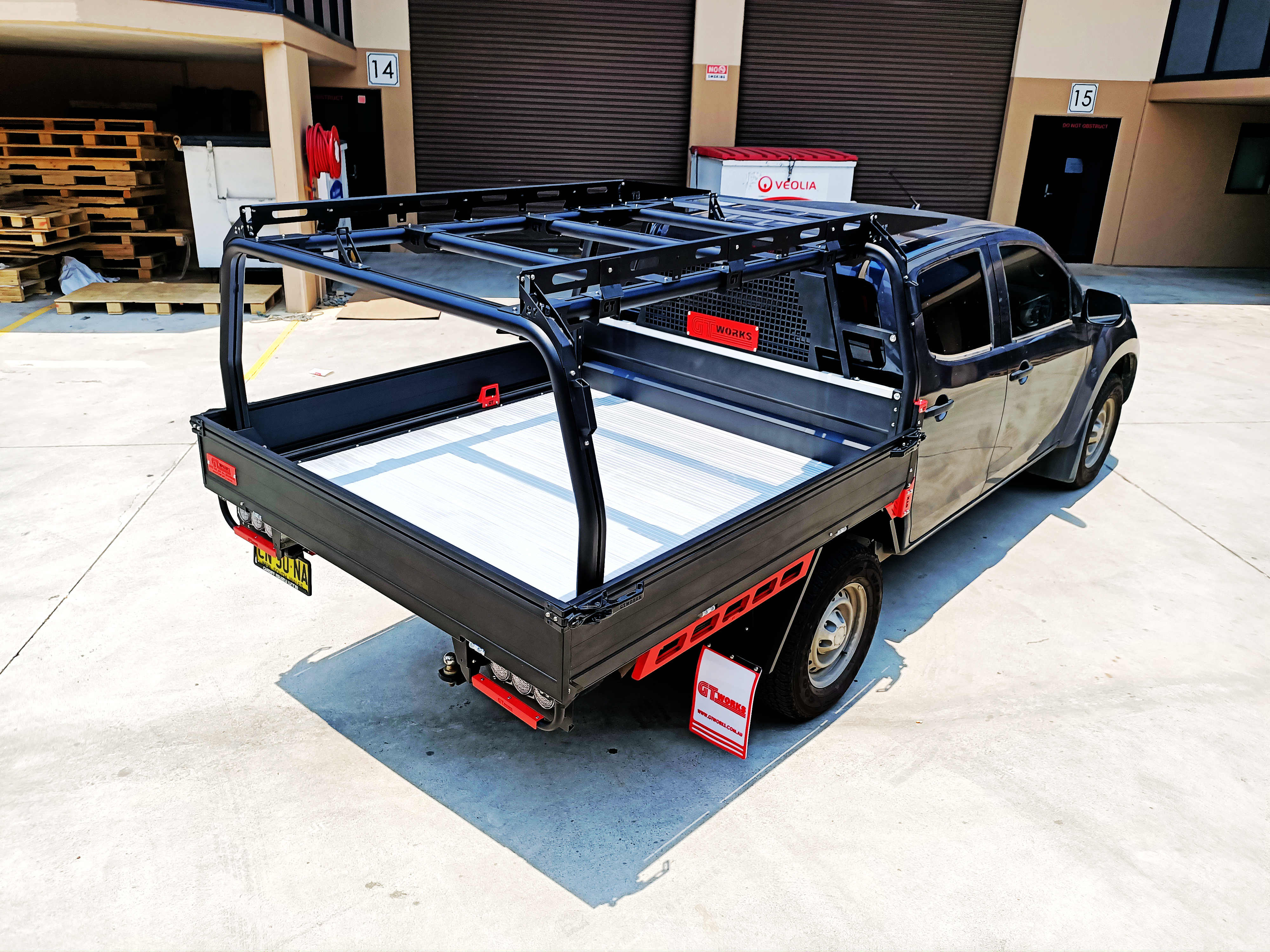 Trays suitable for ISUZU DMAX | gt-works