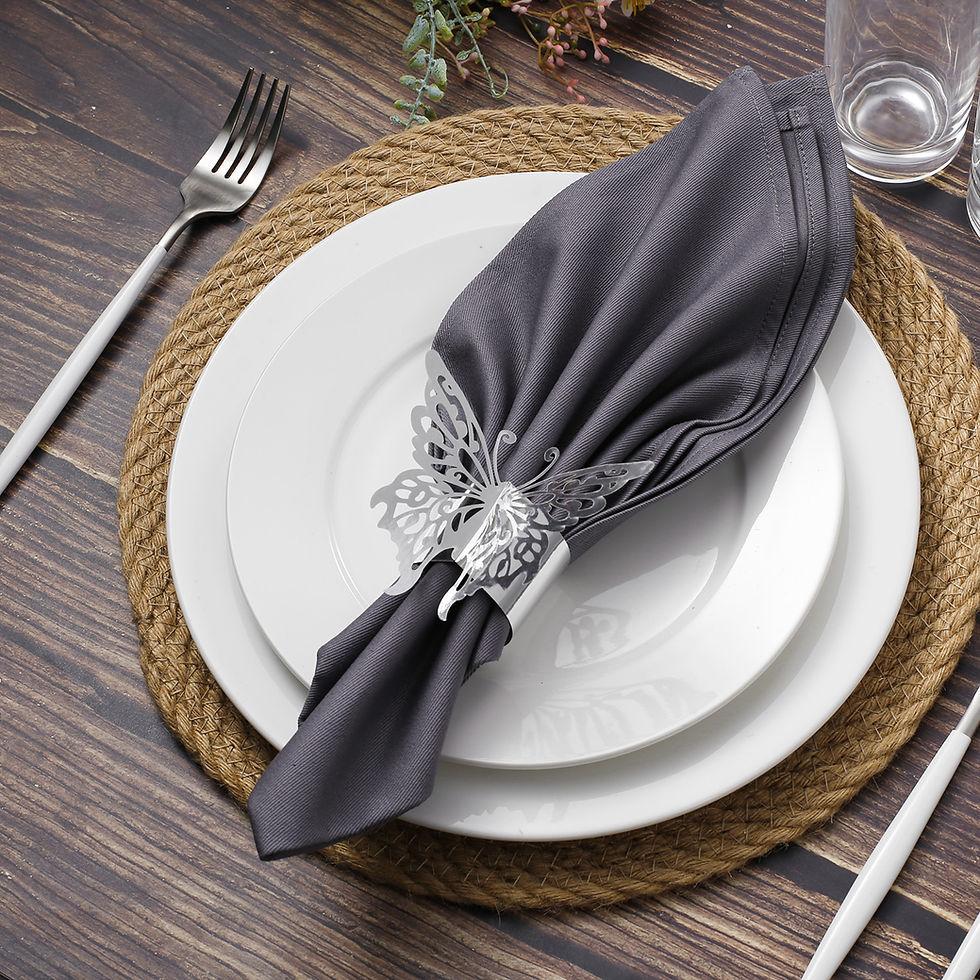 Disposable Paper Napkin Rings | Lekoch