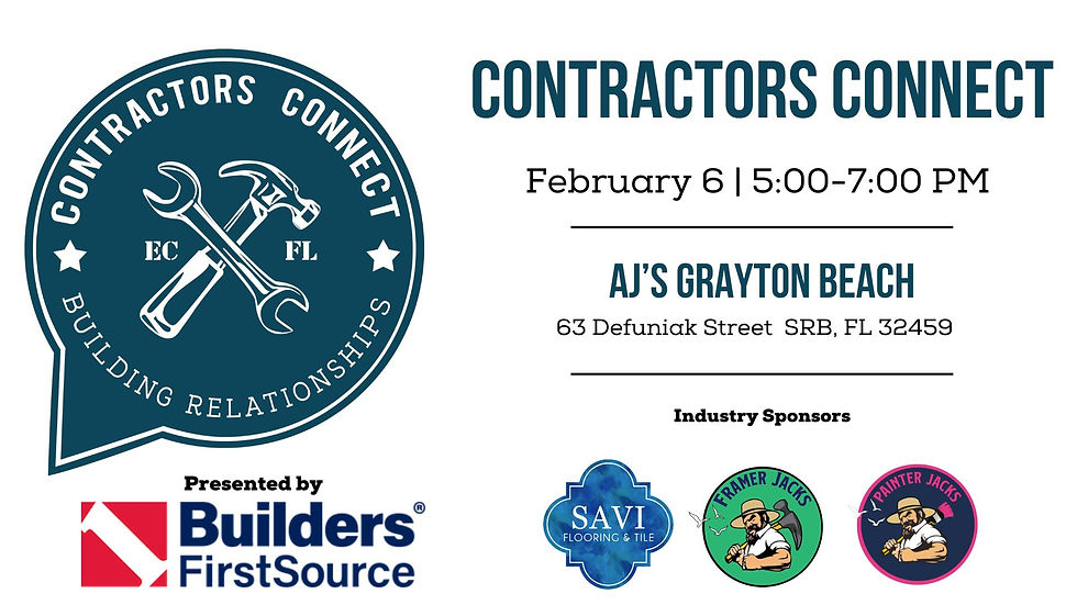 Contractors Connect | Contractors Networking Emerald Coast