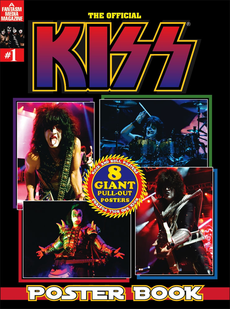 The Official KISS Poster Book #1 for only $15 For A Limited time!