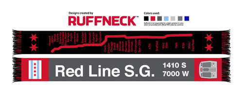RLSG Scarf | Red Line SG