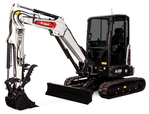 DIY PRECUT TINT FOR GLASS WINDOWS - BOBCAT EXCAVATOR E35 | Diy Pre Cut Tint