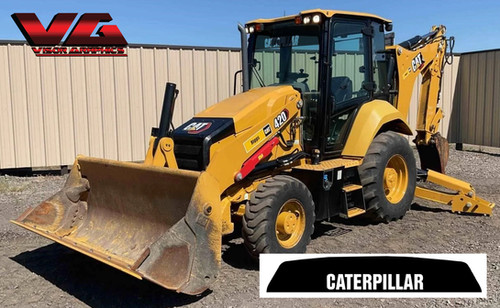 WINDSHIELD VISOR GRAPHICS TINT FOR CATERPILLAR BACKHOE 400 SERIES | Diy ...