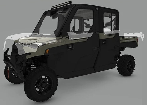 DIY PRECUT PPF - PAINT PROTECTION FILM KIT FOR POLARIS RANGER XP 1000 ...