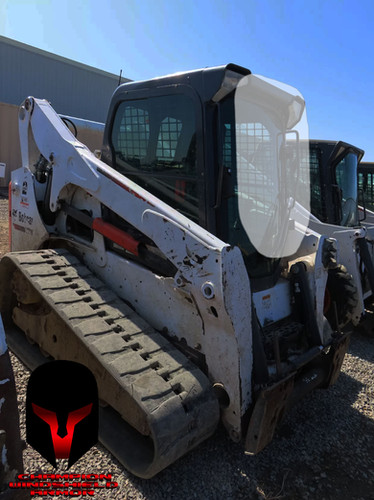 DIY PRECUT TINT - CHAMPION WINDSHIELD ARMOR FOR BOBCAT SKID STEER TRACK ...