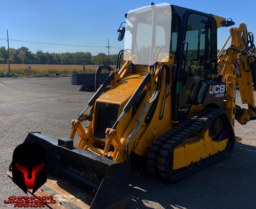 DIY PRECUT TINT - CHAMPION WINDSHIELD ARMOR FOR JCB 1CXT PRO BACKHOE ...