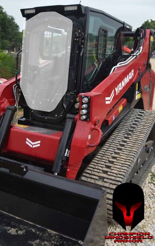 DIY PRECUT TINT - CHAMPION WINDSHIELD ARMOR FOR YANMAR TRACK LOADERS ...