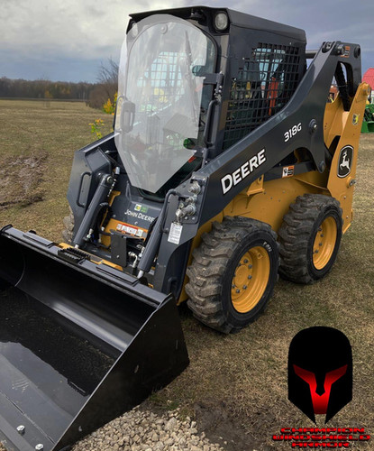 DIY PRECUT TINT - CHAMPION WINDSHIELD ARMOR FOR JOHN DEERE SKID STEER ...