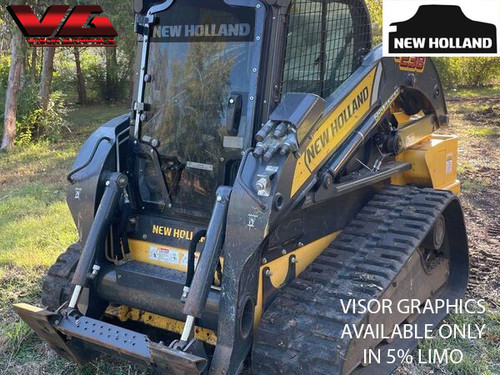 WINDSHIELD VISOR TINT OPTIONS FOR NEW HOLLAND SKID STEERS L&C SERIES ...