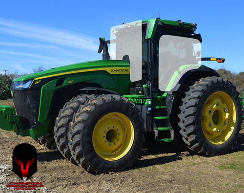 DIY PRECUT TINT - CHAMPION WINDSHIELD ARMOR FOR JOHN DEERE TRACTOR 8R ...