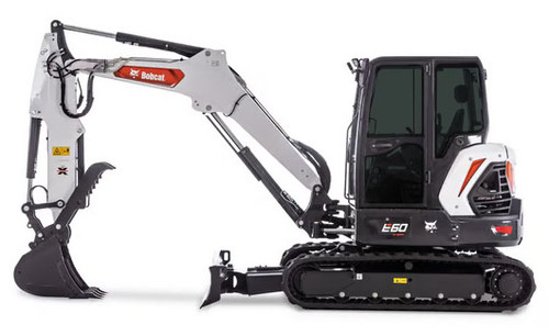 DIY PRECUT TINT FOR GLASS WINDOWS - BOBCAT EXCAVATOR E60 | Diy Pre Cut Tint